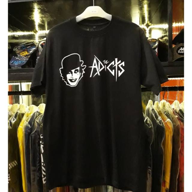 Jual T-shirt THE ADICTS (LOGO font) | Shopee Indonesia