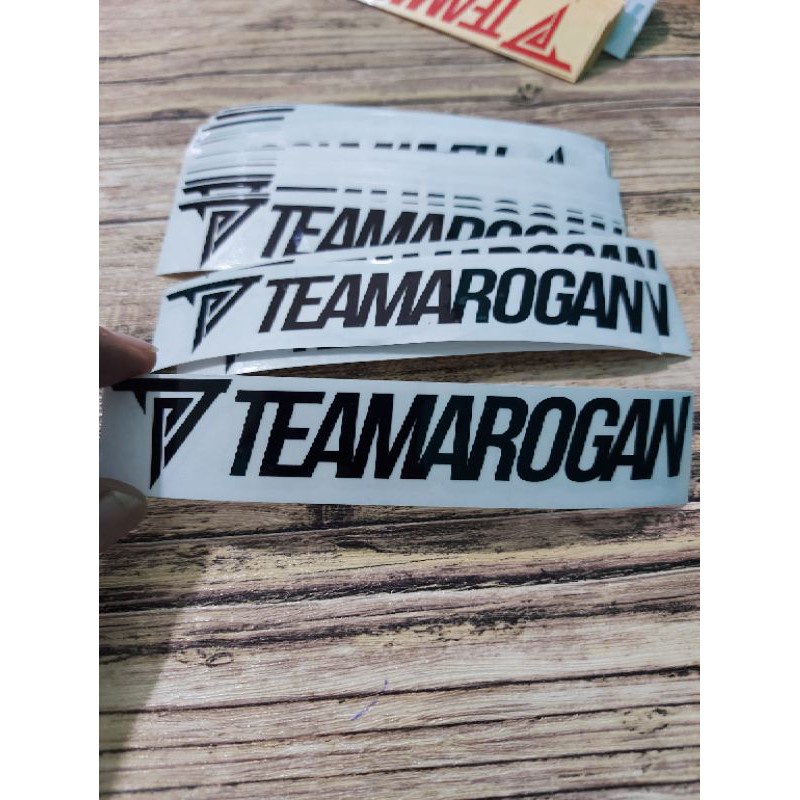 Jual STIKER TEAM AROGAN CUTTING MOTOR HELM | Shopee Indonesia