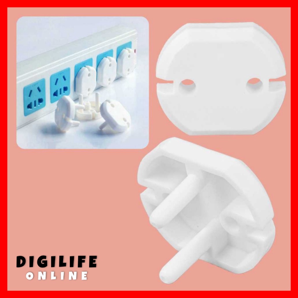 Jual Penutup Lubang Colokan Listrik Pengaman Stop Kontak Tutup Plug EU ...