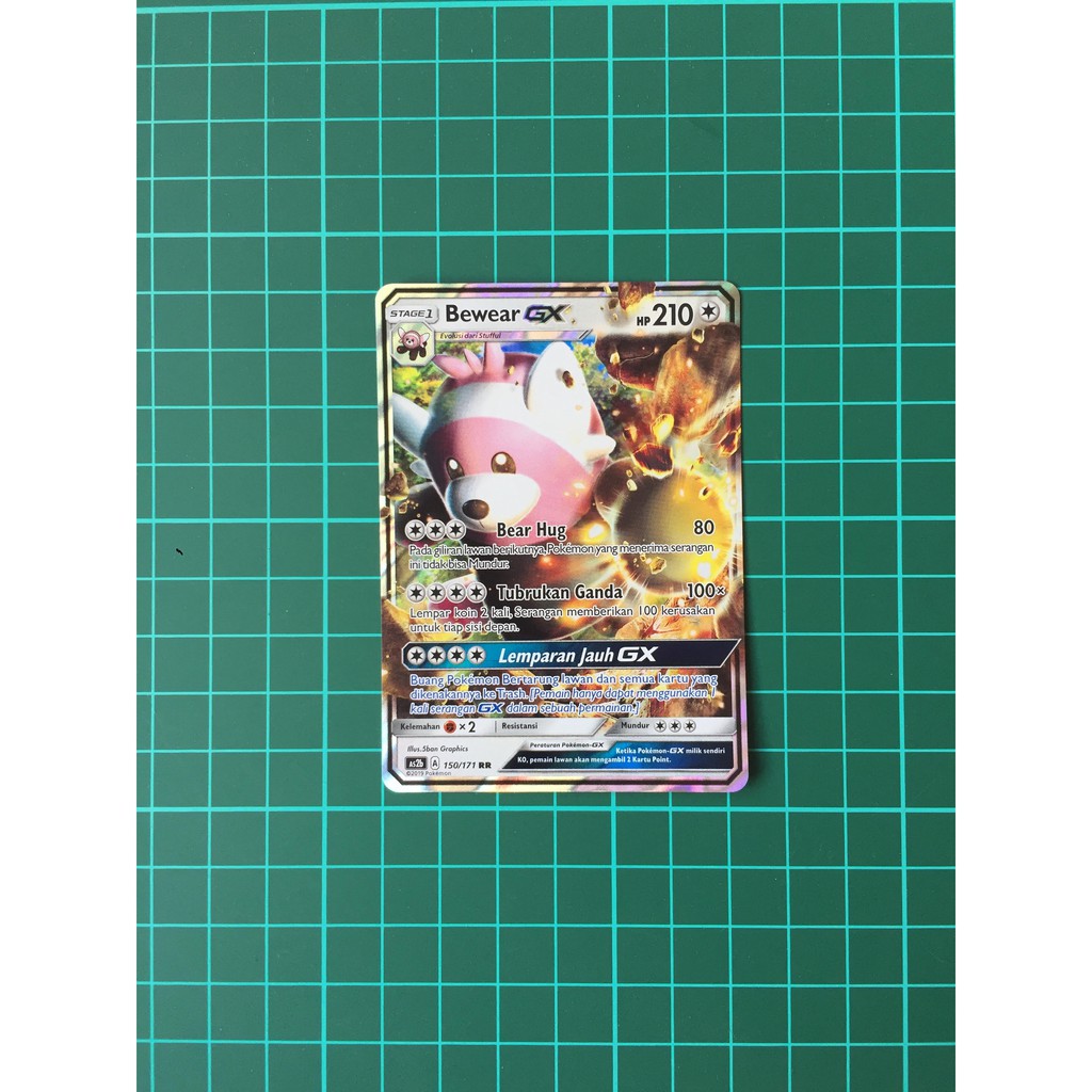 Jual Bewear GX RR Kartu Pokemon TCG Indonesia | Shopee Indonesia