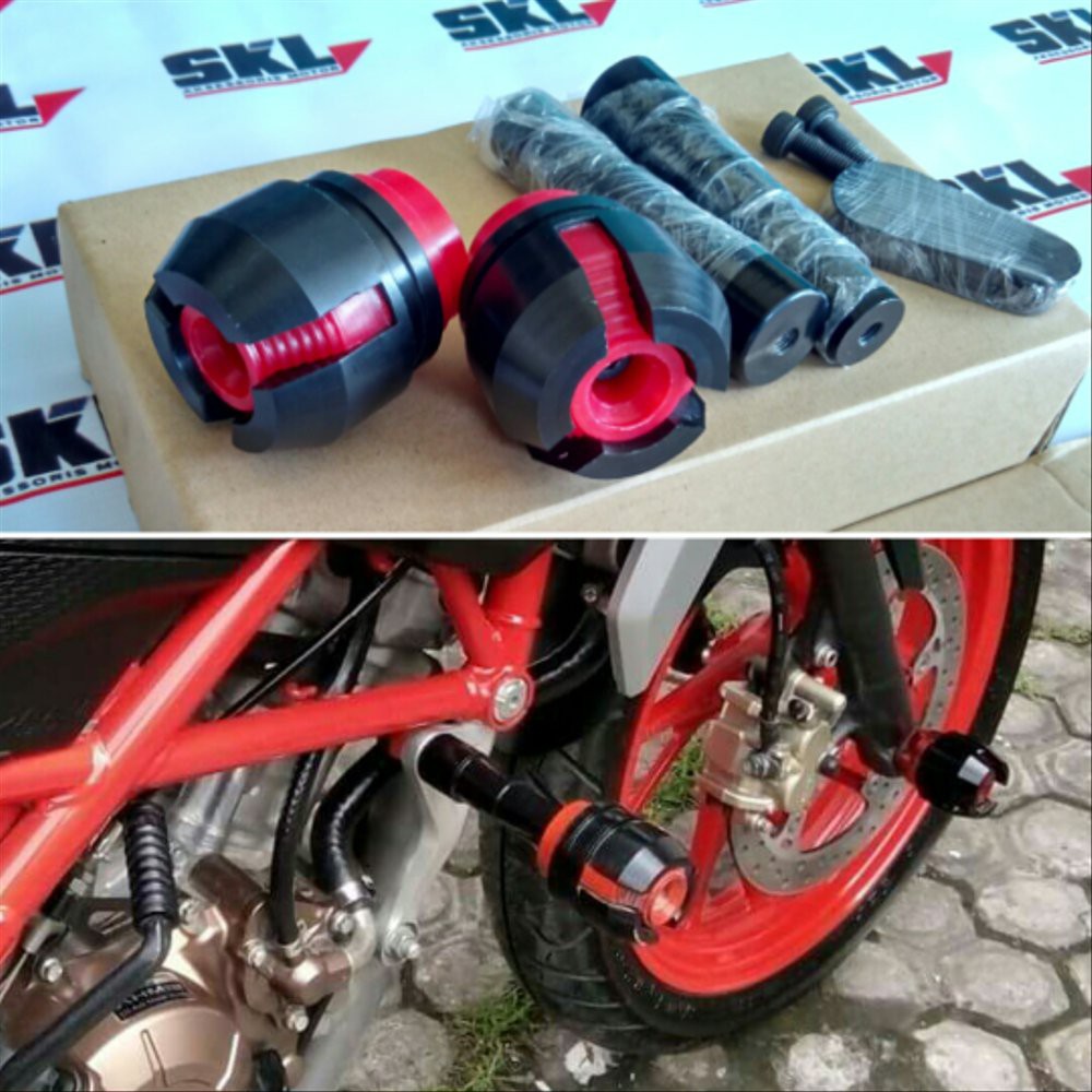 Jual [Promo] PROMO FRAME SLIDER OLD CB150R DAN NEW CB150R FACELIFT ...