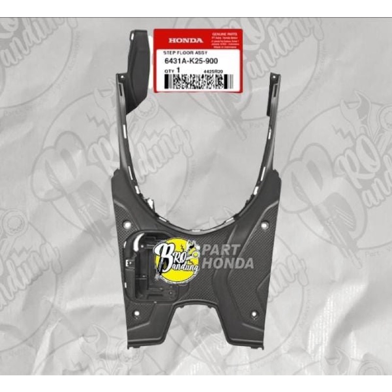 Jual 6431A-K25-900 Cover Step Floor Lantai Pijakan Kaki Beat Fi 2012 - 2014 Stater Berisik ...