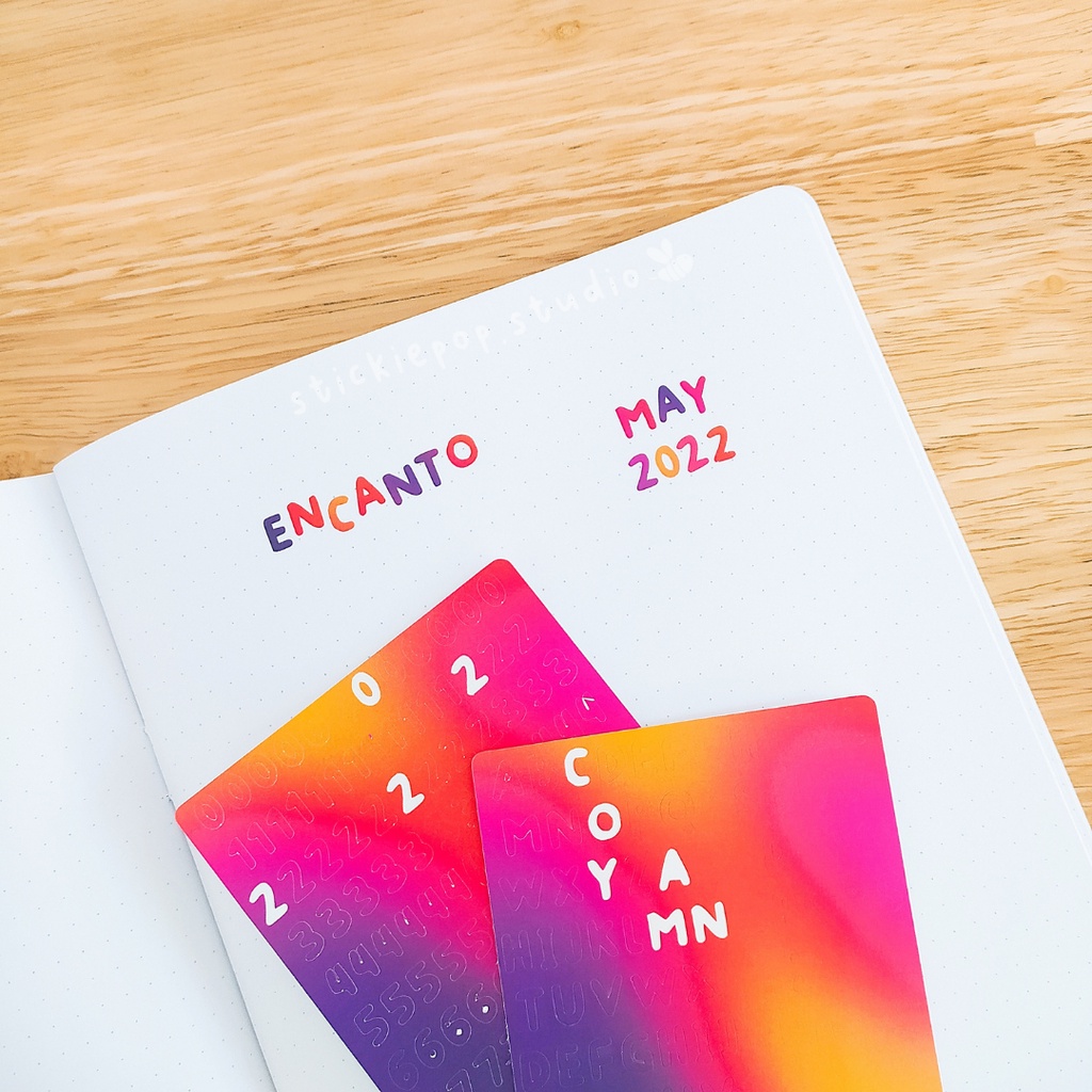 Jual [Stickiepop] Alphabet Lowercase Tiny Deco Sticker | Polco Polaroid ...