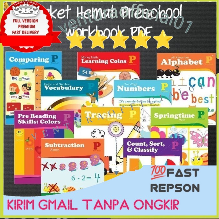 Jual Garansi Paket Hemat Preschool Activity Book (32 PDF Workbook) | Shopee Indonesia