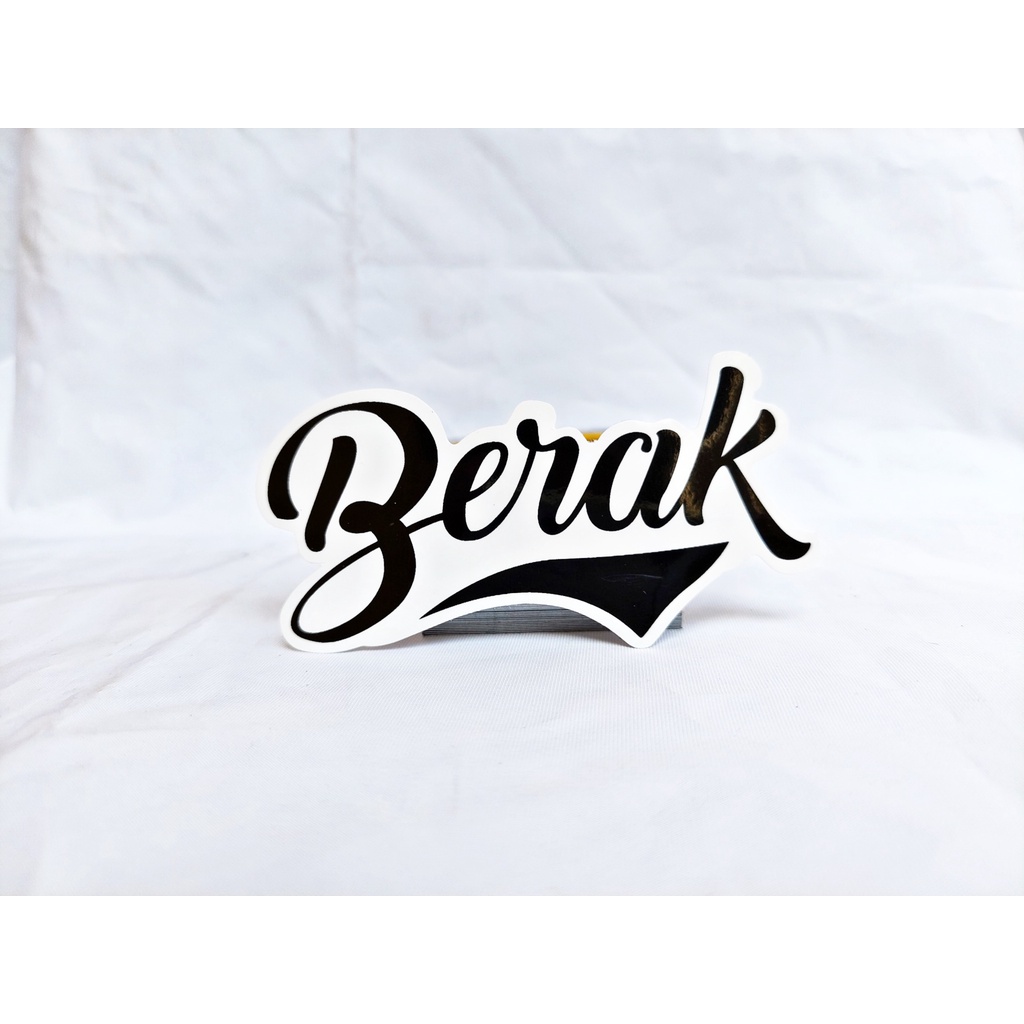Jual STIKER sticker vinyl BERAK LOGO BRAND AESTHETIC HP LAPTOP MOTOR ...