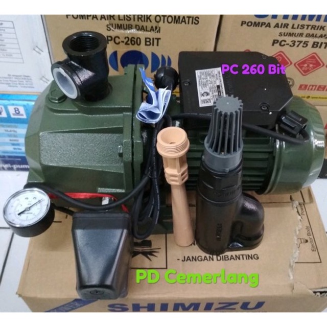 Jual Pompa air jetpump shimizu pc 260 bit tanpa tabung | Shopee Indonesia