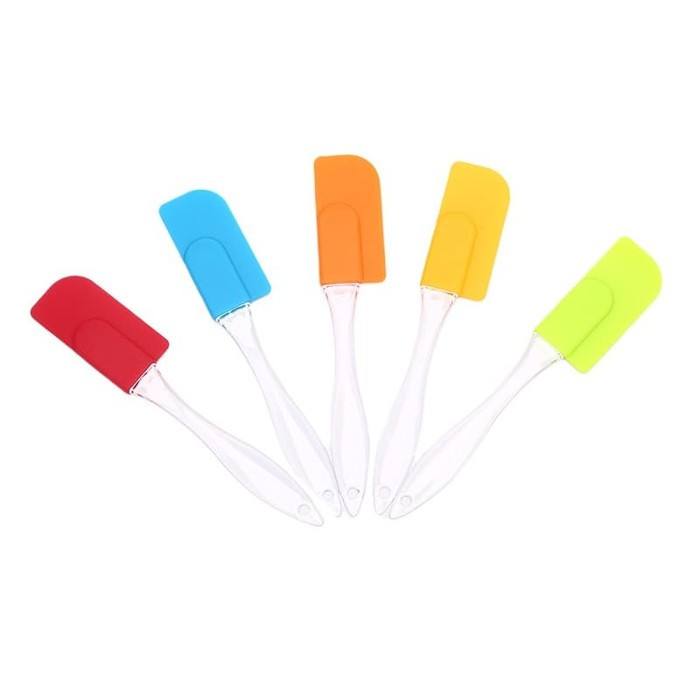 Jual SPATULA SILICON MINI 19CM (WARNA RANDOM) PROMO | Shopee Indonesia