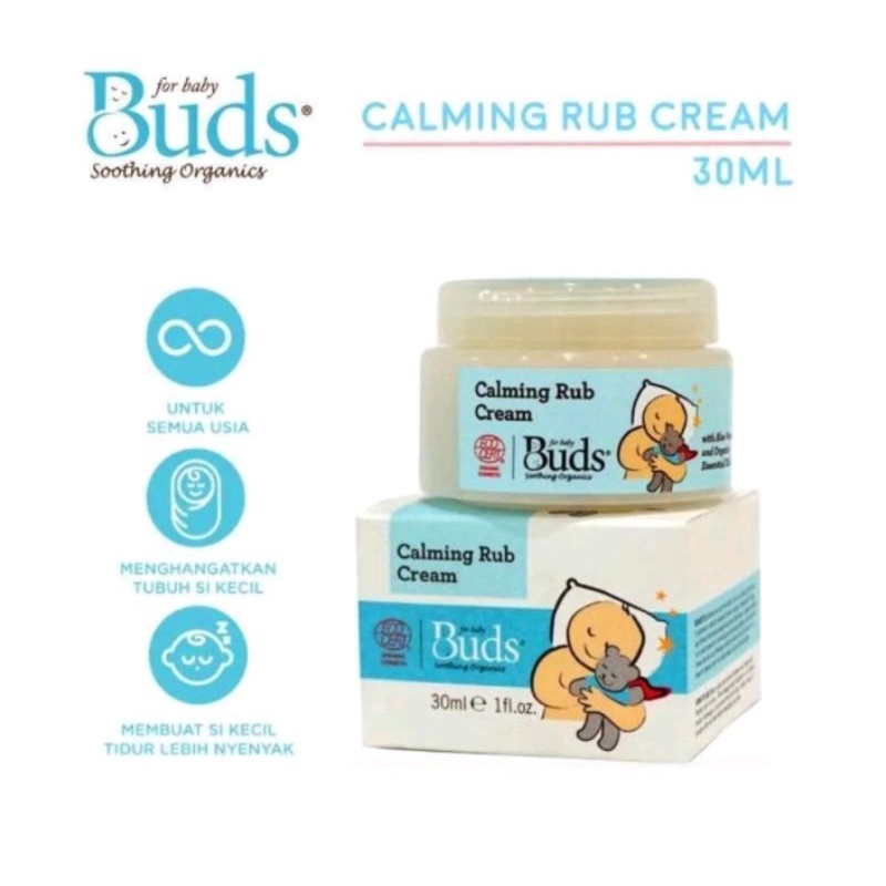 Jual BUDS CALMING RUB CREAM 30ML | Shopee Indonesia