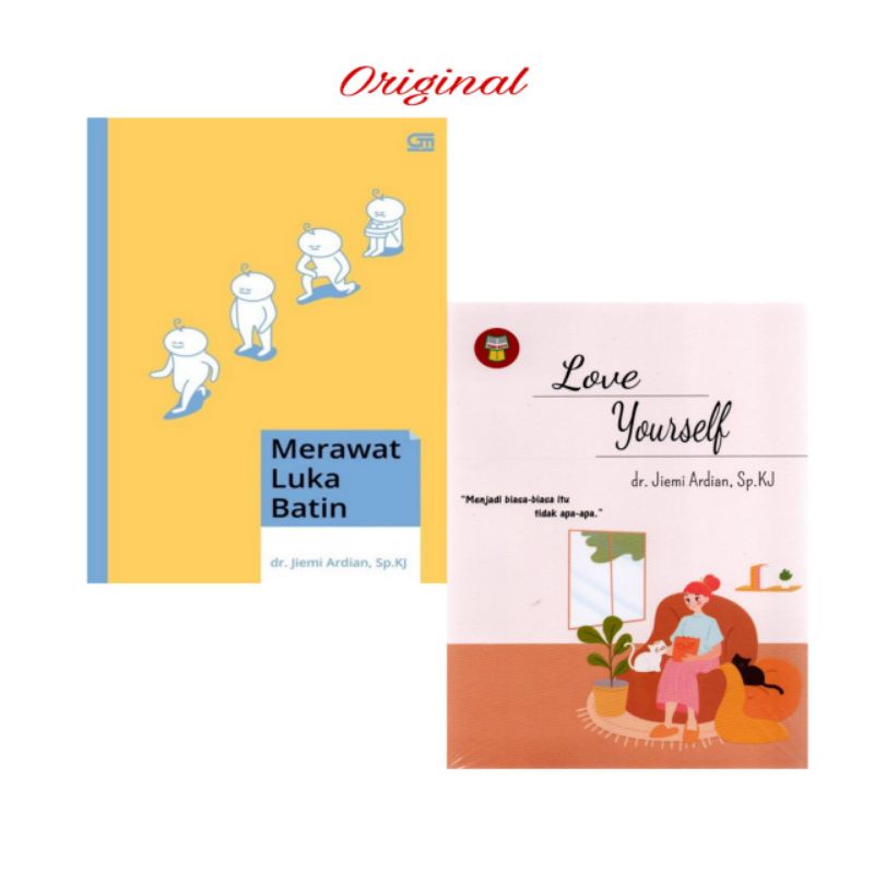 Jual Buku Merawat Luka Batin & Love Your Self Pulih dari Trauma By Dr ...