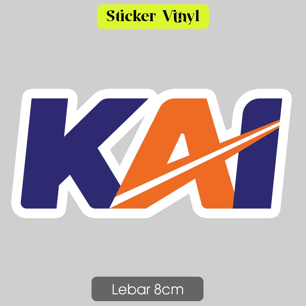 Jual Stiker KAI Kereta Api Indonesia Sticker Satuan Anti Air | Shopee ...