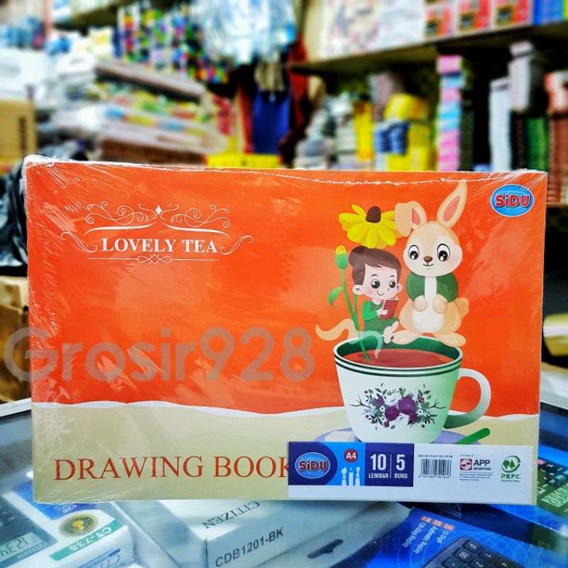 Jual Drawing Book / Buku Gambar A4 Sidu (isi 5) | Shopee Indonesia