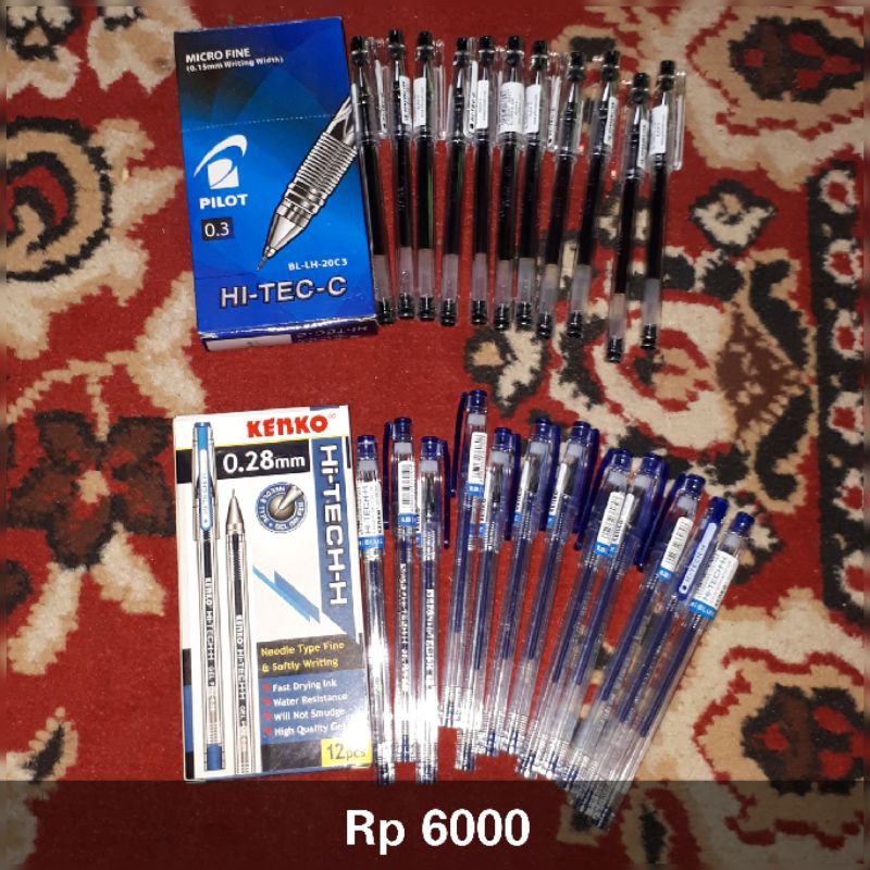Jual Pen hitec c 03 ORI pilot hitech 03 pen makna pena makna ori pilot hitech | Shopee Indonesia