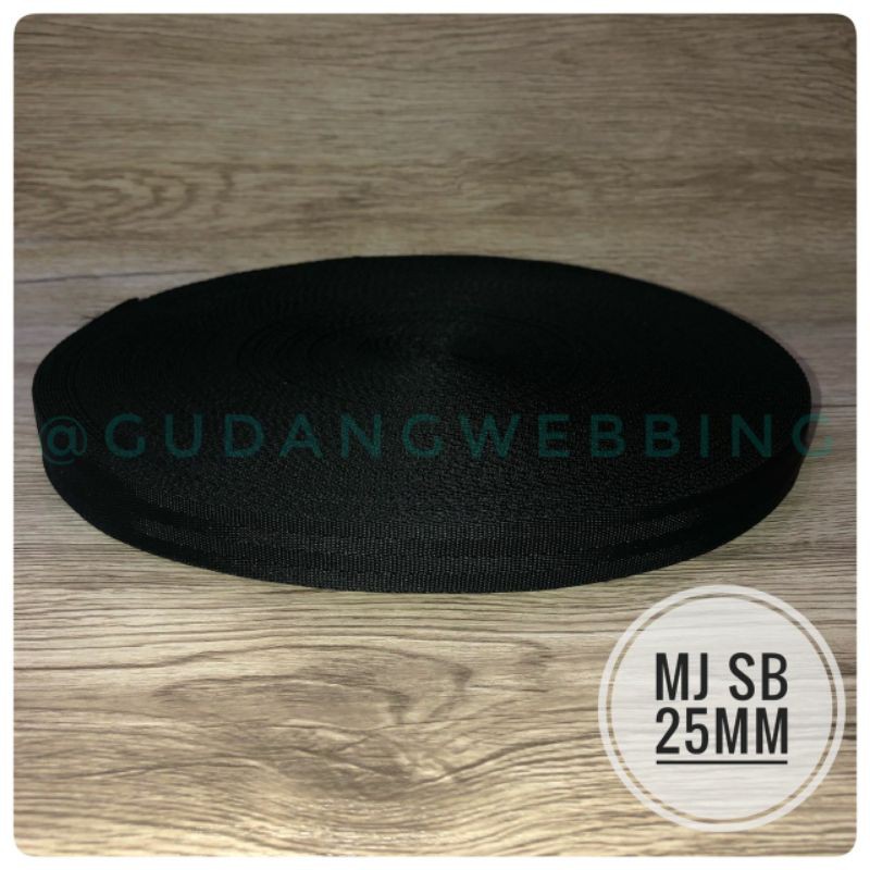 Jual Tali Webbing 20mm / KTB / FW 002 Safetybelt 2cm hitam | Shopee Indonesia