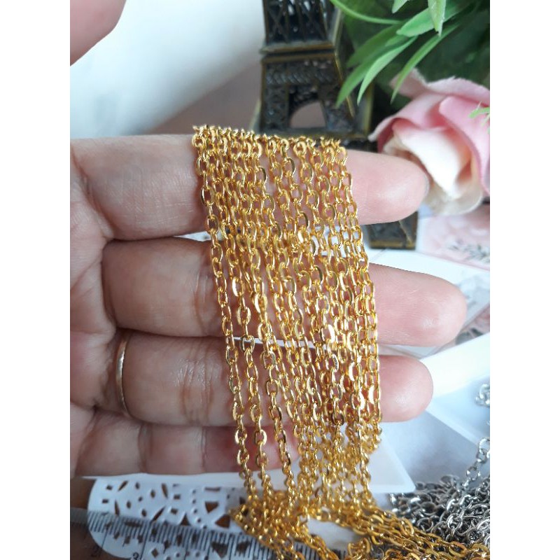 Jual Rantai (Rantai oval dan rantai bulat) | Shopee Indonesia