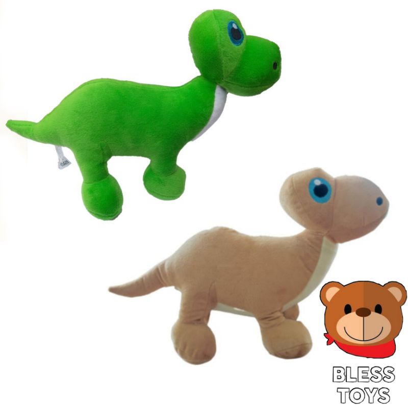 Jual BLESS TOYS / BONEKA MURAH / BONEKA DINO CUTE/ DINO KAKI BESAR 30cm " (NEW) | Shopee Indonesia