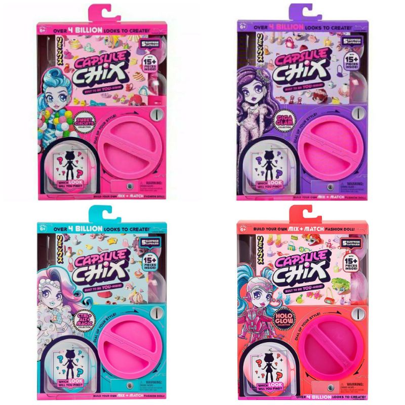 Jual Capsule Chix Sweet Circuits, Ctrl+Alt+Magic, Giga Glam Doll ...