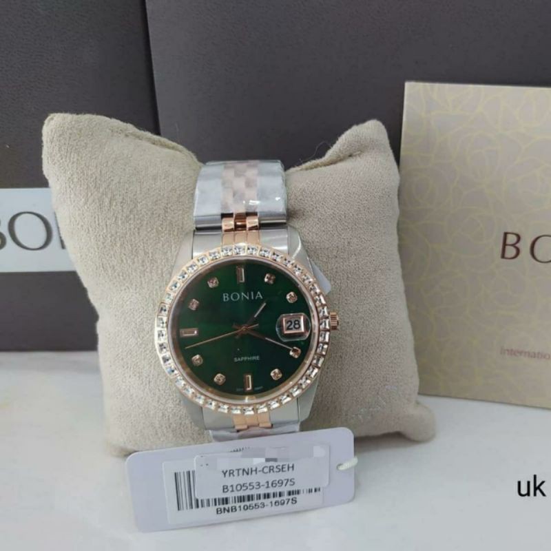 Jual JAM TANGAN WANITA BONIA ORIGINAL BNB 10553 SAPPHIRE GARANSI RESMI ...