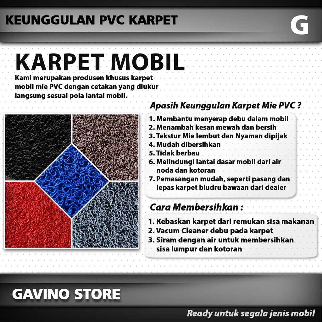 Jual karpet mobil mie bihun mitsubishi xpander cross full bagasi ...