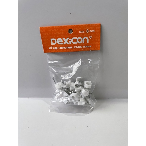 Jual klem no. nomor 8 perapi kabel listrik di tembok | Shopee Indonesia