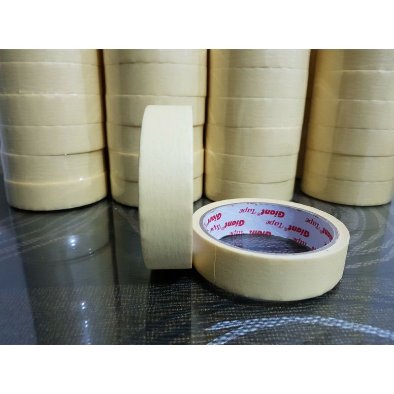 Jual Masking Tape 24MM / Lakban Kertas 1 Inch / Giant Tape Solatape ...