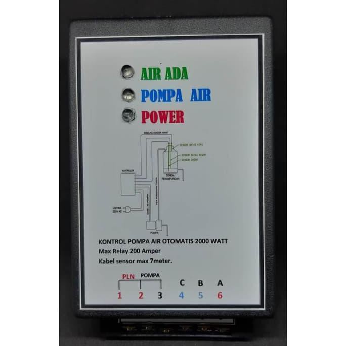 Jual Otomatis Pompa Air Otomatis Tandon Air 2000 watt | Shopee Indonesia