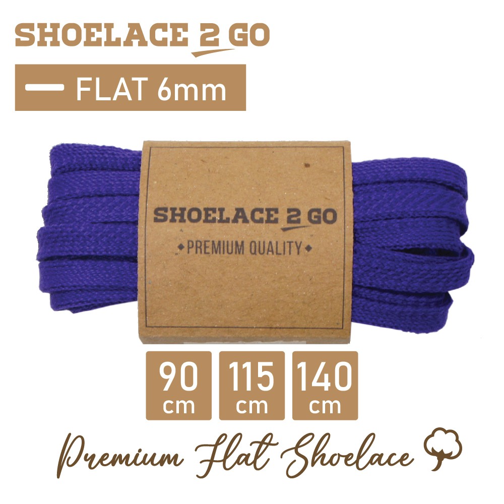 Jual SHOELACE 2 GO PREMIUM TALI SEPATU GEPENG PIPIH FLAT - SF6 - L1 ...