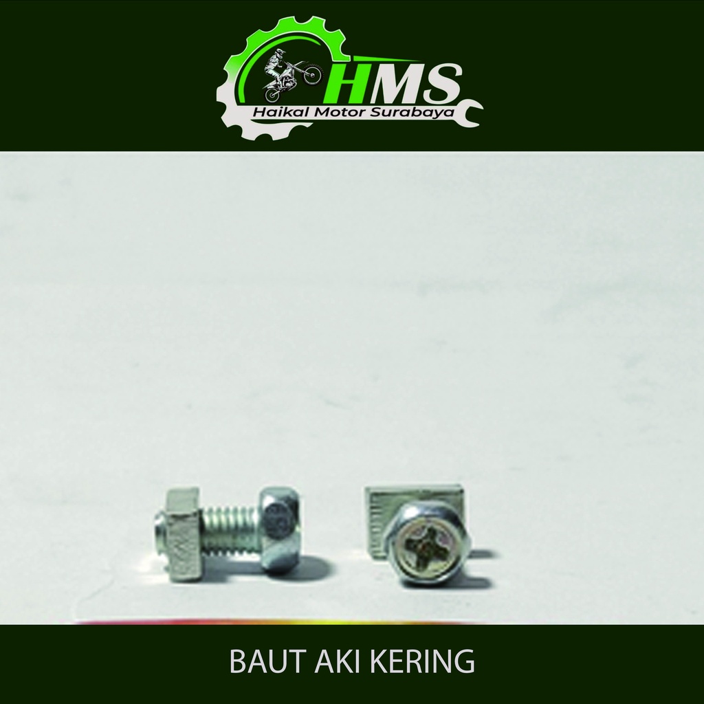 Jual BAUT AKI KERING - BAUT ACCU "KERING" MUR KOTAK - Untuk Segala ...