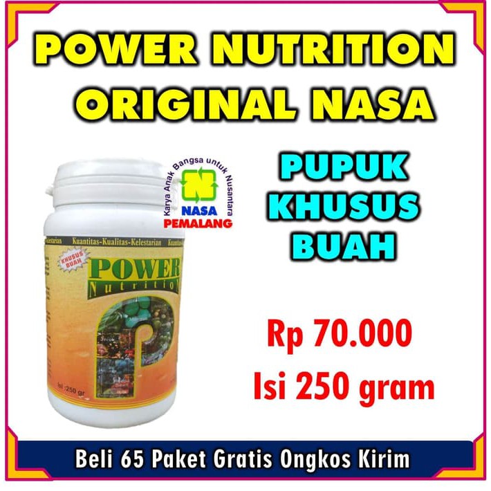 Jual POWER NUTRITION PUPUK ORGANIK NASA KHUSUS PEMBUAHAN | Shopee Indonesia