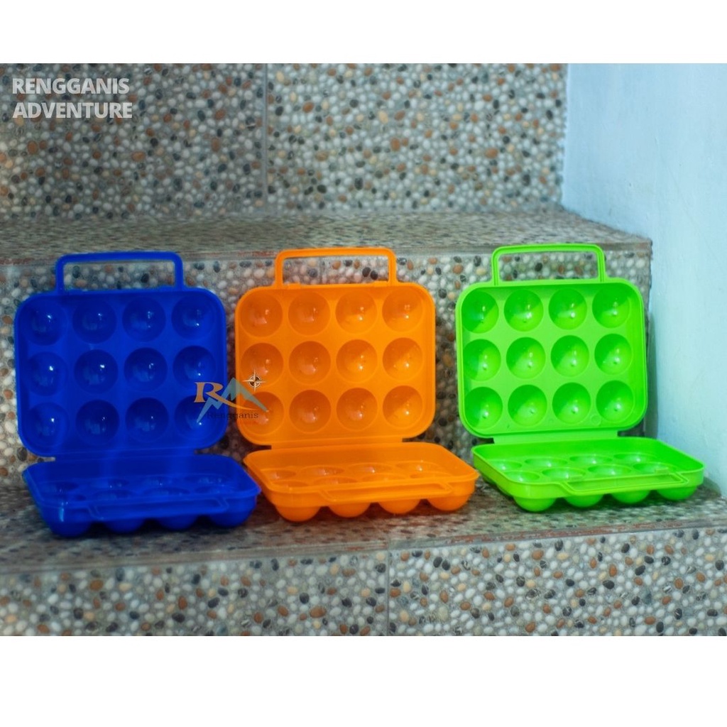 Jual Box Telur Egg Holder Tempat Telor Egg Case Camping Dapur Gunung ...