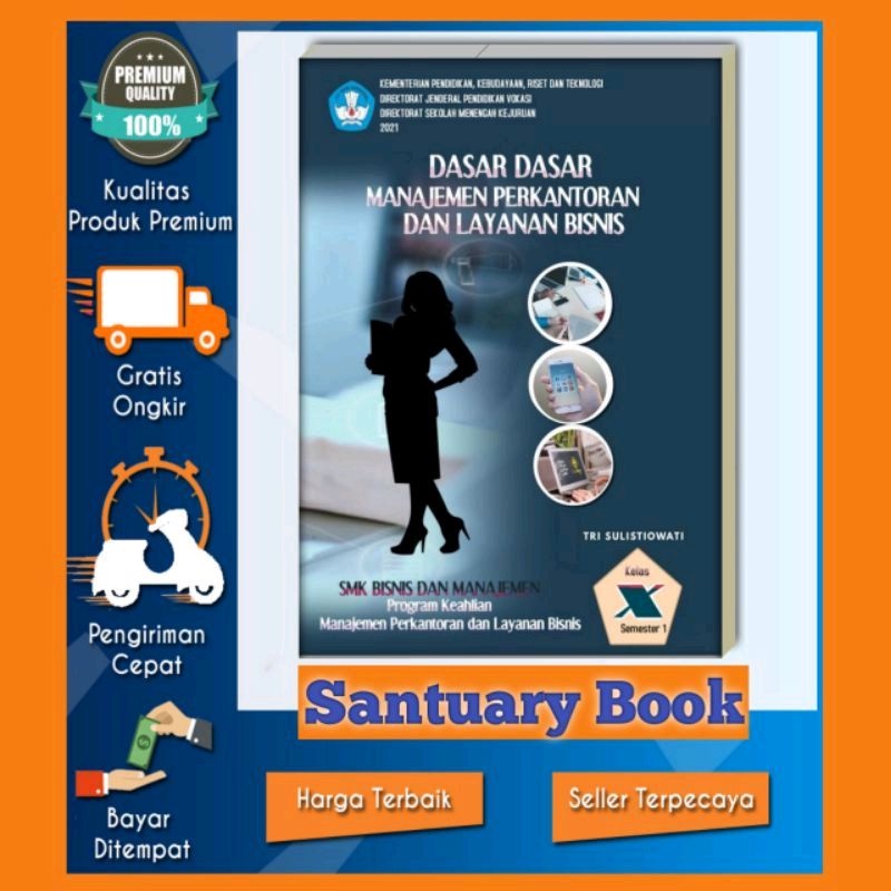Jual Buku/Modul Dasar-Dasar Manajemen Perkantoran Dan Layanan Bisnis SMK kelas X | Shopee Indonesia