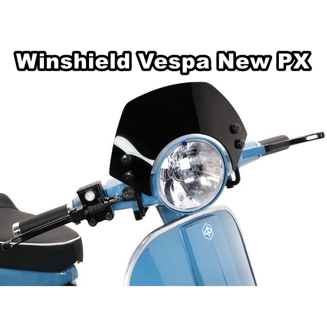 Jual Winshield Flyscreen Vespa Stang New PX | Shopee Indonesia