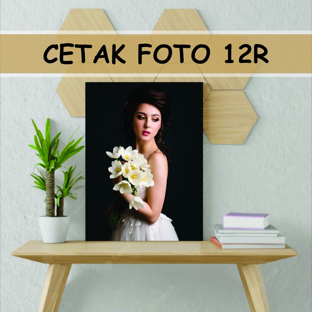 Jual CETAK FOTO 12R MEDIA PAPAN / KAYU MDF UKURAN 12R - 30x40CM | Shopee Indonesia