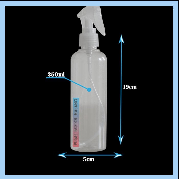 Jual Botol Sprayer 250Ml Spray Trigger ( Natural Natural) | Shopee ...