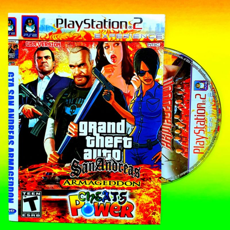 Jual KASET PS2 GTA TERBARU : GTA SAN ANDREAS ARMAGEDDON | Shopee Indonesia