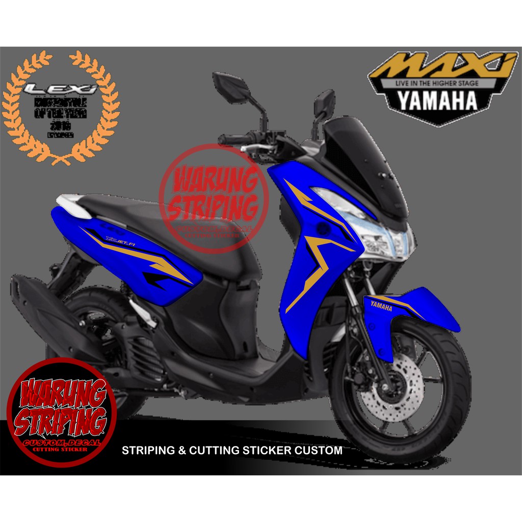 Jual STIKER LEXI BIRU DC01 | Shopee Indonesia