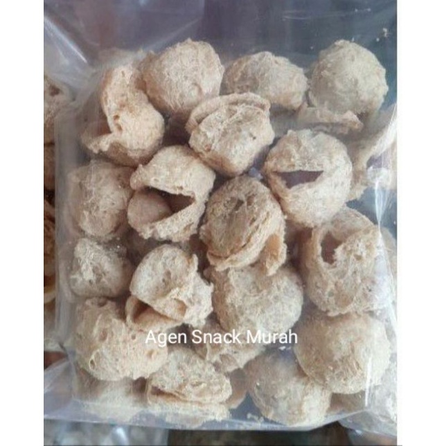 Jual Kripik Tahu Bulat 120gram/Kerupuk Tahu Bulat Tahu Walik/Cemilan ...