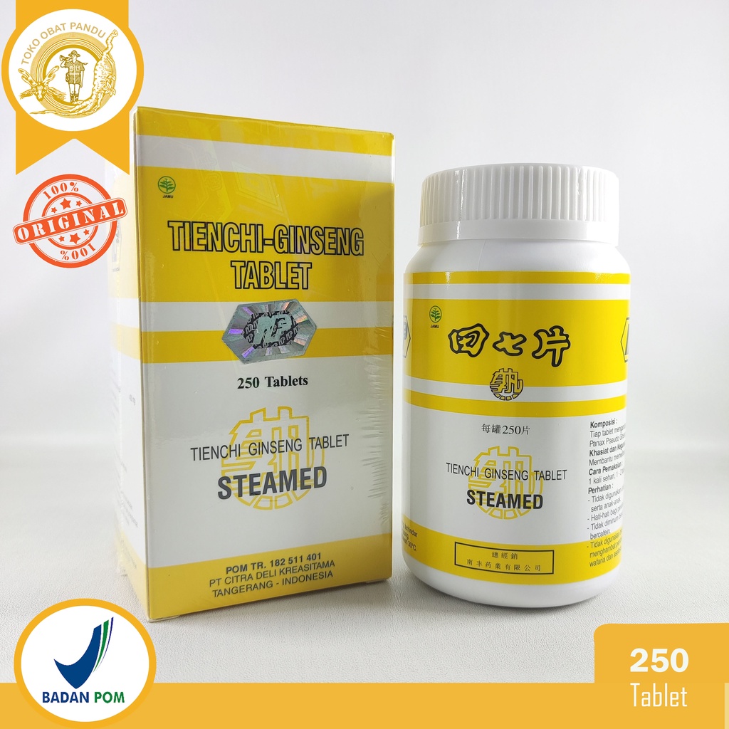 Jual TIENCHI-GINSENG TABLET STEAMED (BOTOL) / OBAT PERTUMBUHAN ANAK ...