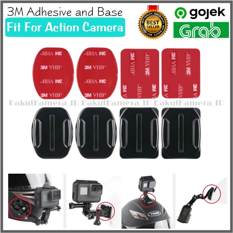 Jual Curve Mounting / Flat Mount With Perekat 3M Adhesive Sticker ...