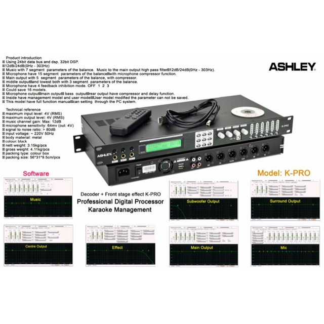 Jual Ashley digital processor Kpro | Shopee Indonesia