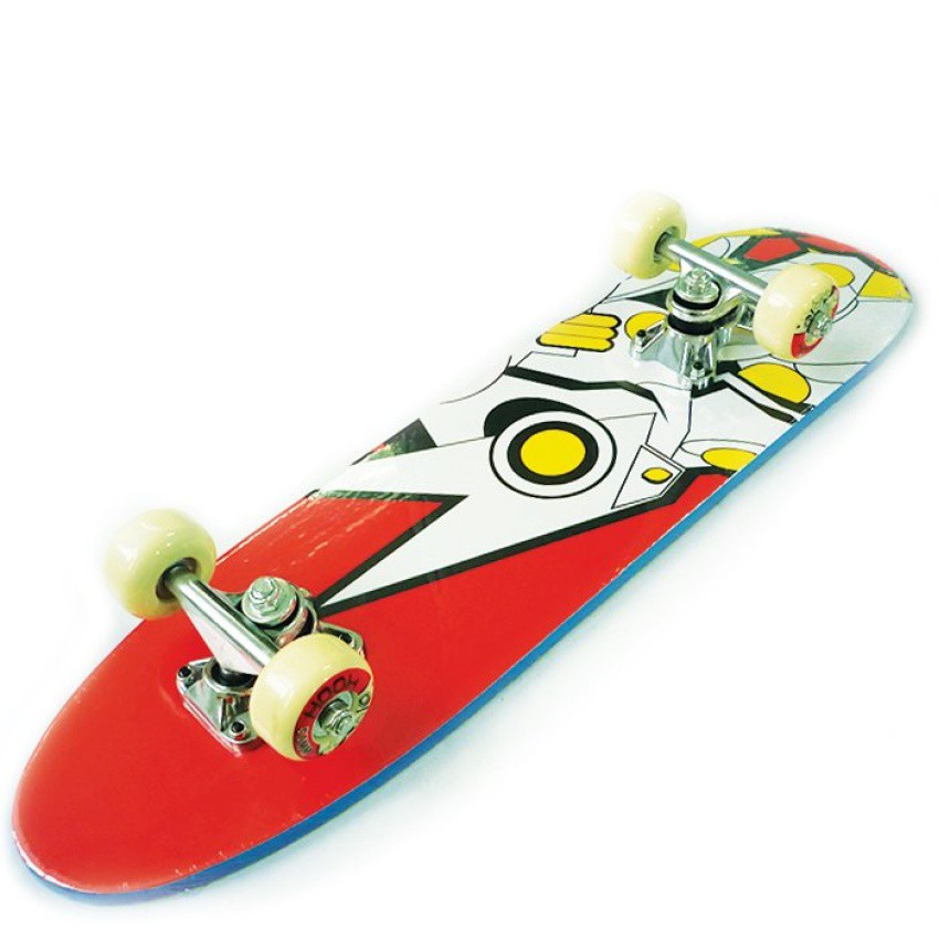 Jual Silverfox Skateboard 24X6 White Robot On Red LY-2406AA-Y31-88 ...