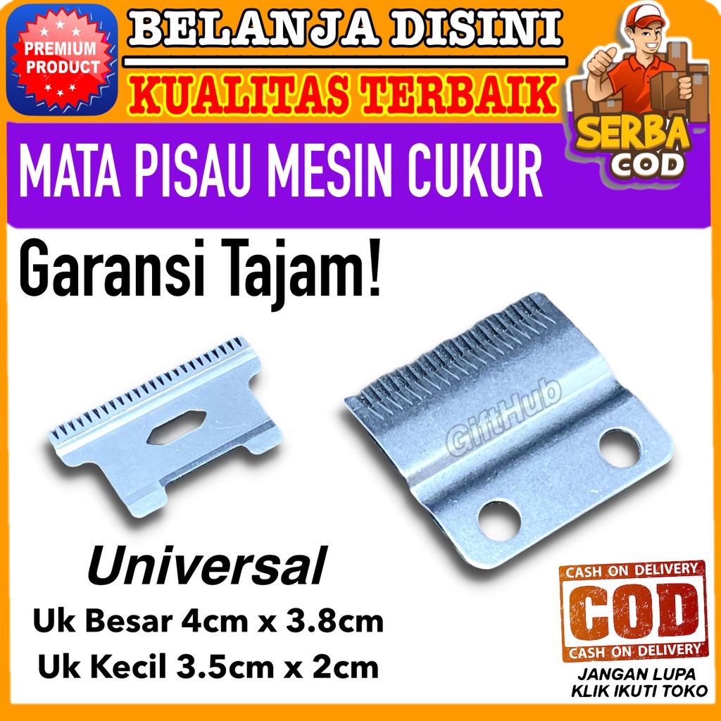 Jual Mata Pisau Mesin Cukur Kepala Cukuran Rambut Garansi Tajam ...