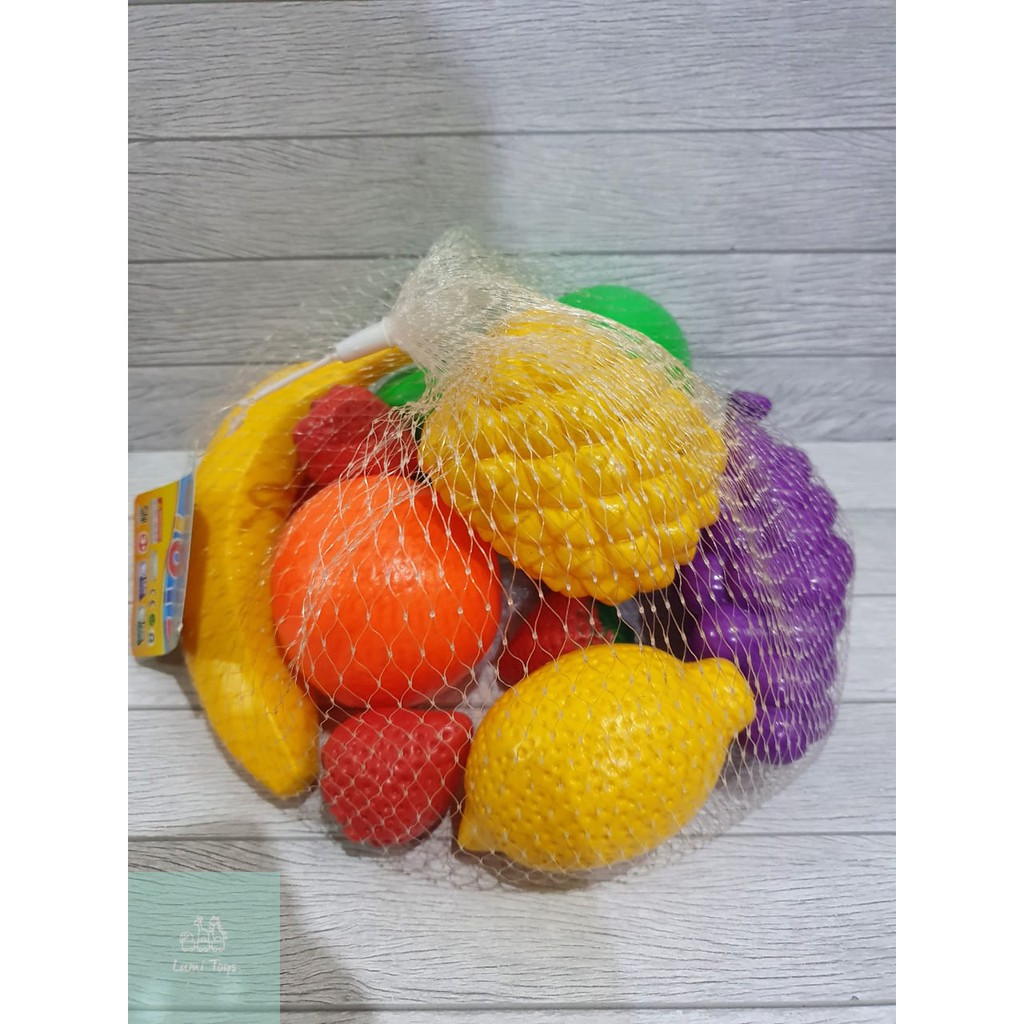 Jual Mainan Anak Buah-Buahan Potong Cutting Fruit IM-012 | Shopee Indonesia