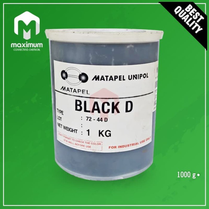 Jual Pigment Pasta Untuk Resin Merk UNIPOL / Pewarna Resin 1 Kg - Black ...