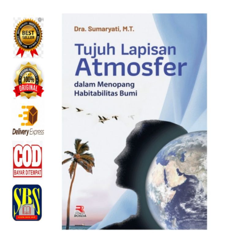 Jual Tujuh Lapisan Atmosfer Dalam Menopang Habitabilitas Bumi | Shopee ...
