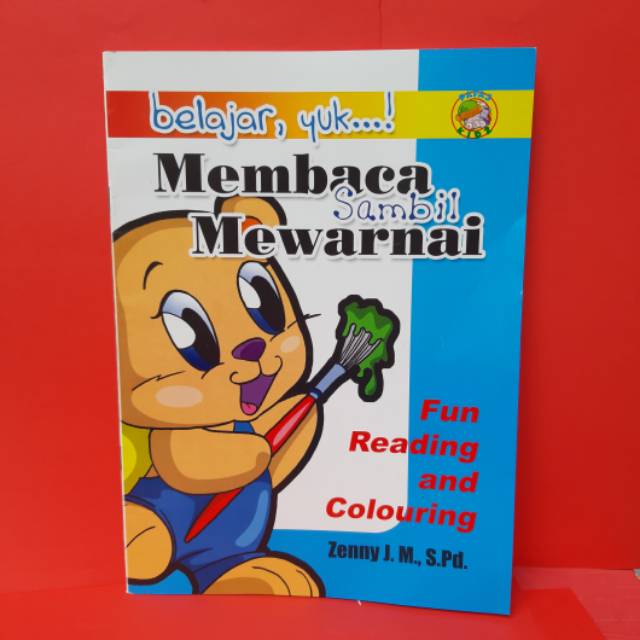Jual Belajar Yuk, Membaca sambil Mewarnai (Fun Reading ànd Colouring ...