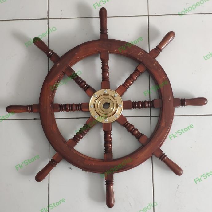 Jual Setir Kapal Kayu 75Cm / Stir Kapal / Kemudi Kapal 30 Inch | Shopee Indonesia