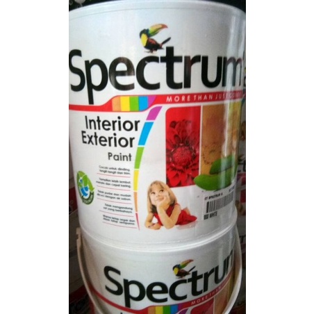Jual cat spectrum 5kg putih 800white | Shopee Indonesia