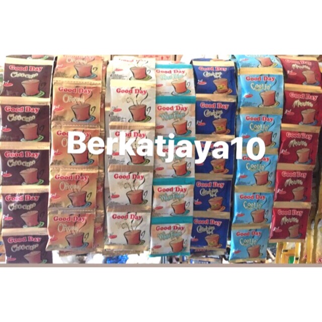 Jual Murah GOOD DAY minuman serbuk kopi instan berbagai rasa Goodday ...