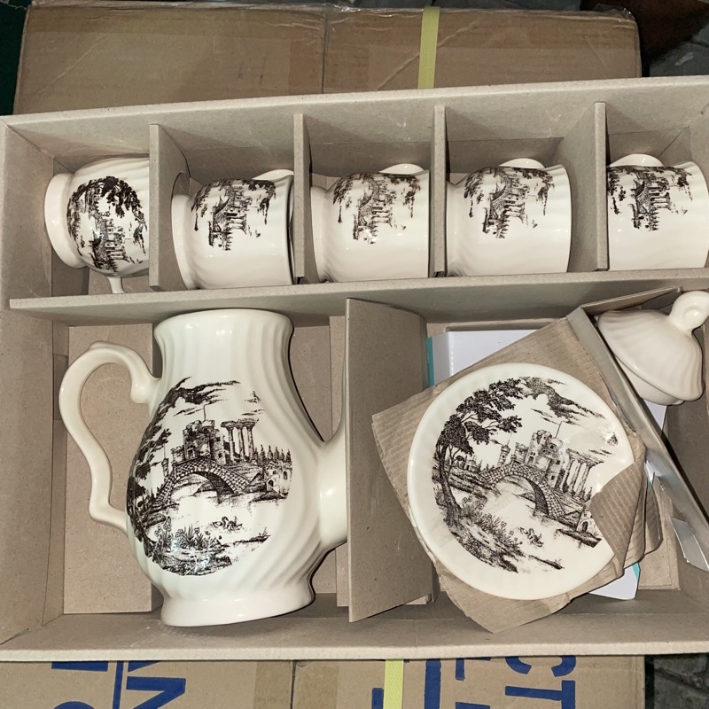 Jual SALE!! COFFE SET NAPOLEON 12 PC / TEA SET / GELAS CANGKIR SET ...