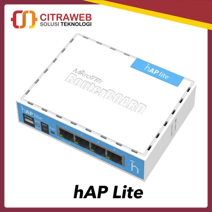 Jual Mikrotik Router Wireless Wifi RB941-2nD hAP Lite RB 941 2nD ...